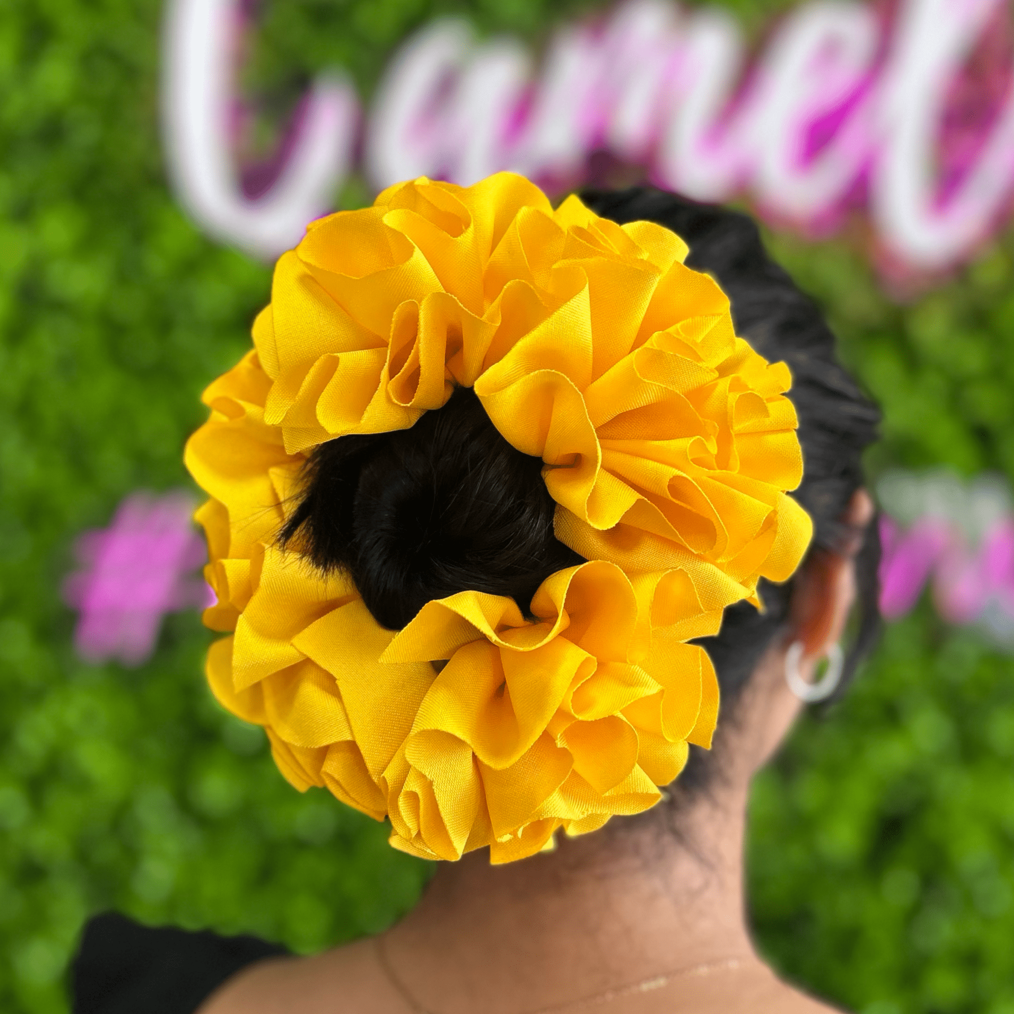 Mexican Floral Bun – Camelia Mexican Boutique