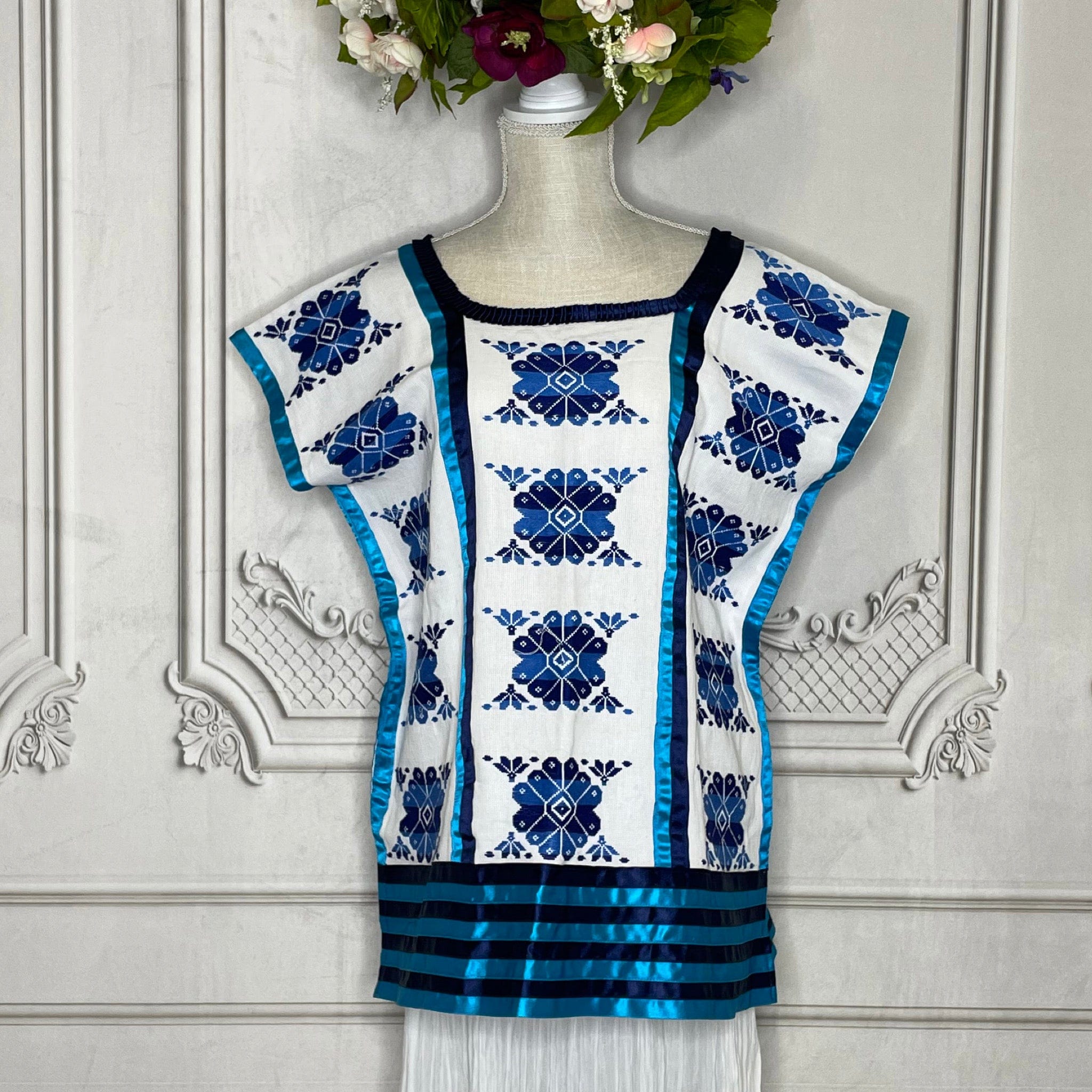 Huetla Mazateco Huipil Blouse – Camelia Mexican Boutique