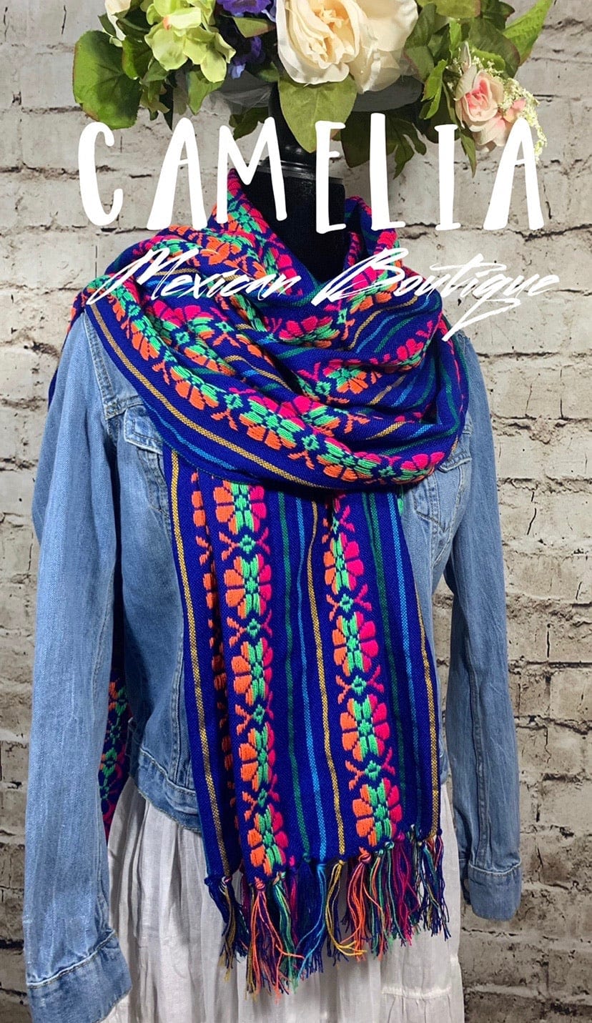 Mexican Shawl Cotton – Camelia Mexican Boutique