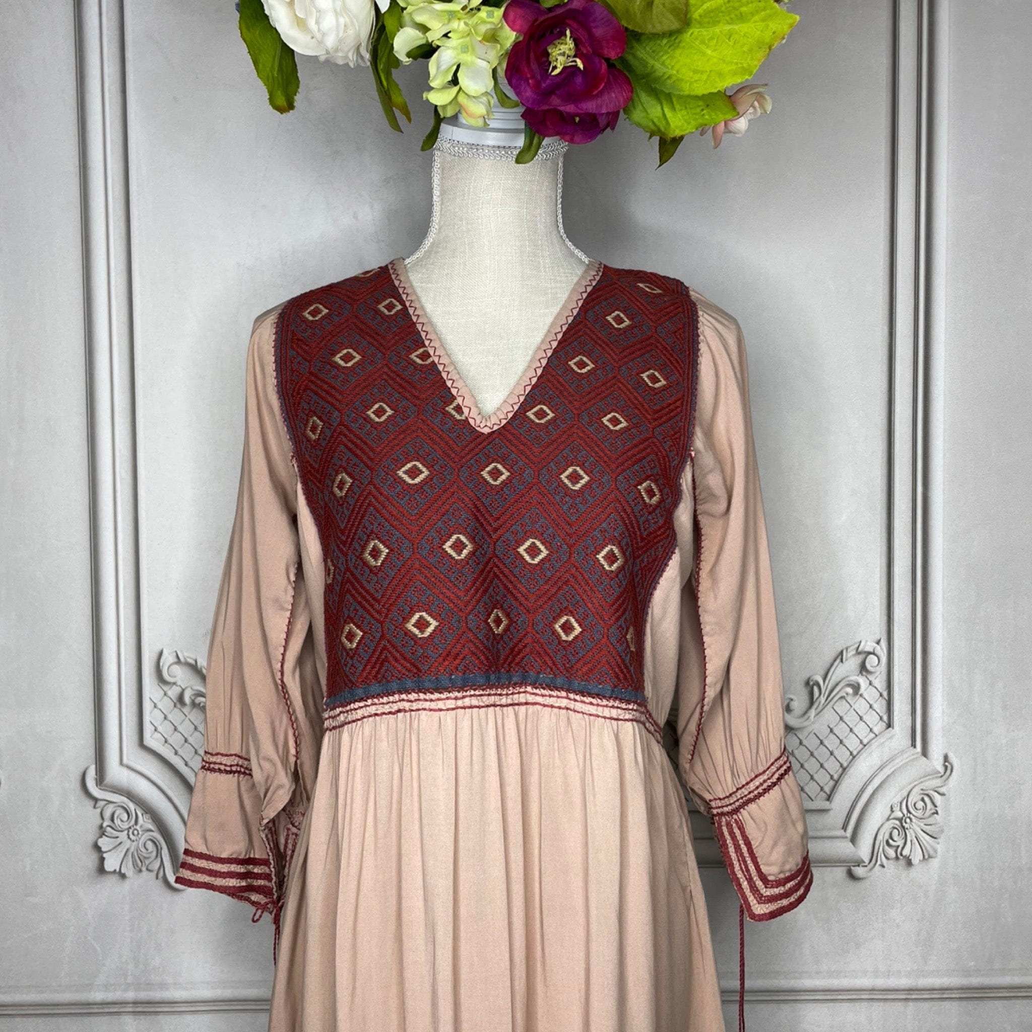 3/4 Sleeve Dresses – Camelia Mexican Boutique